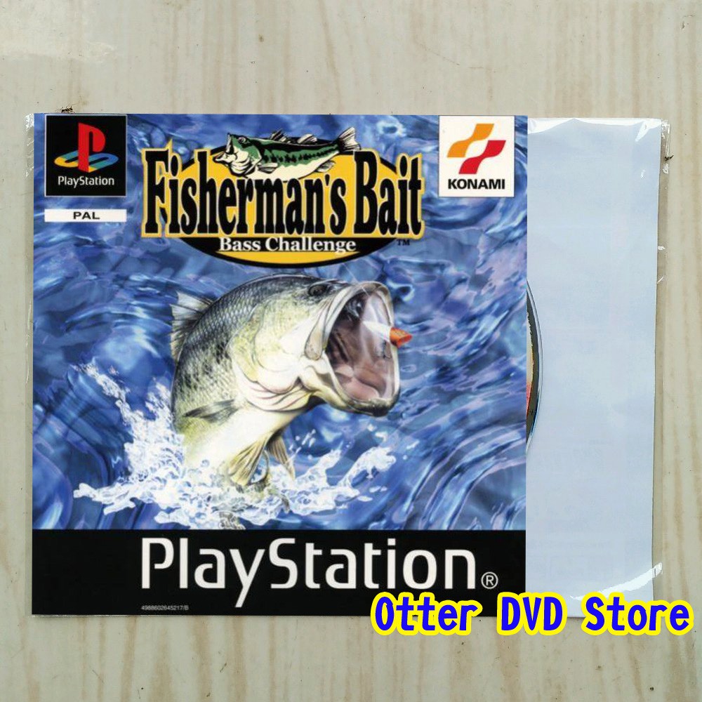 Jual Kaset CD Game Ps1 Ps 1 Fishermans Bait - A Bass Challenge ...