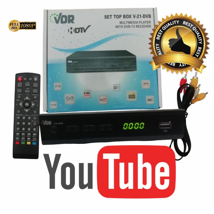 Jual Produk Terbaru Set Top Box Stb Vdr V21Dvb Tv Digital | Shopee ...