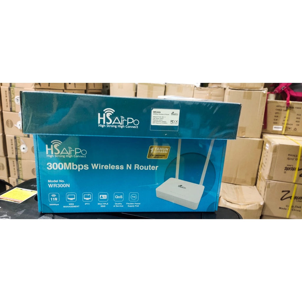 Jual HS AIRPO WR300N 300Mbps WIRELESS N ROUTER | Shopee Indonesia