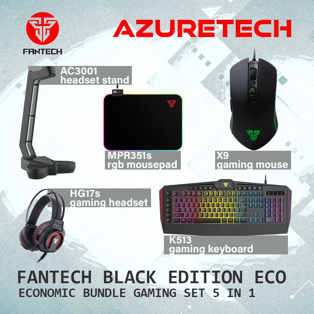 Jual Fantech Black Edition Eco - Bundle Set | Shopee Indonesia