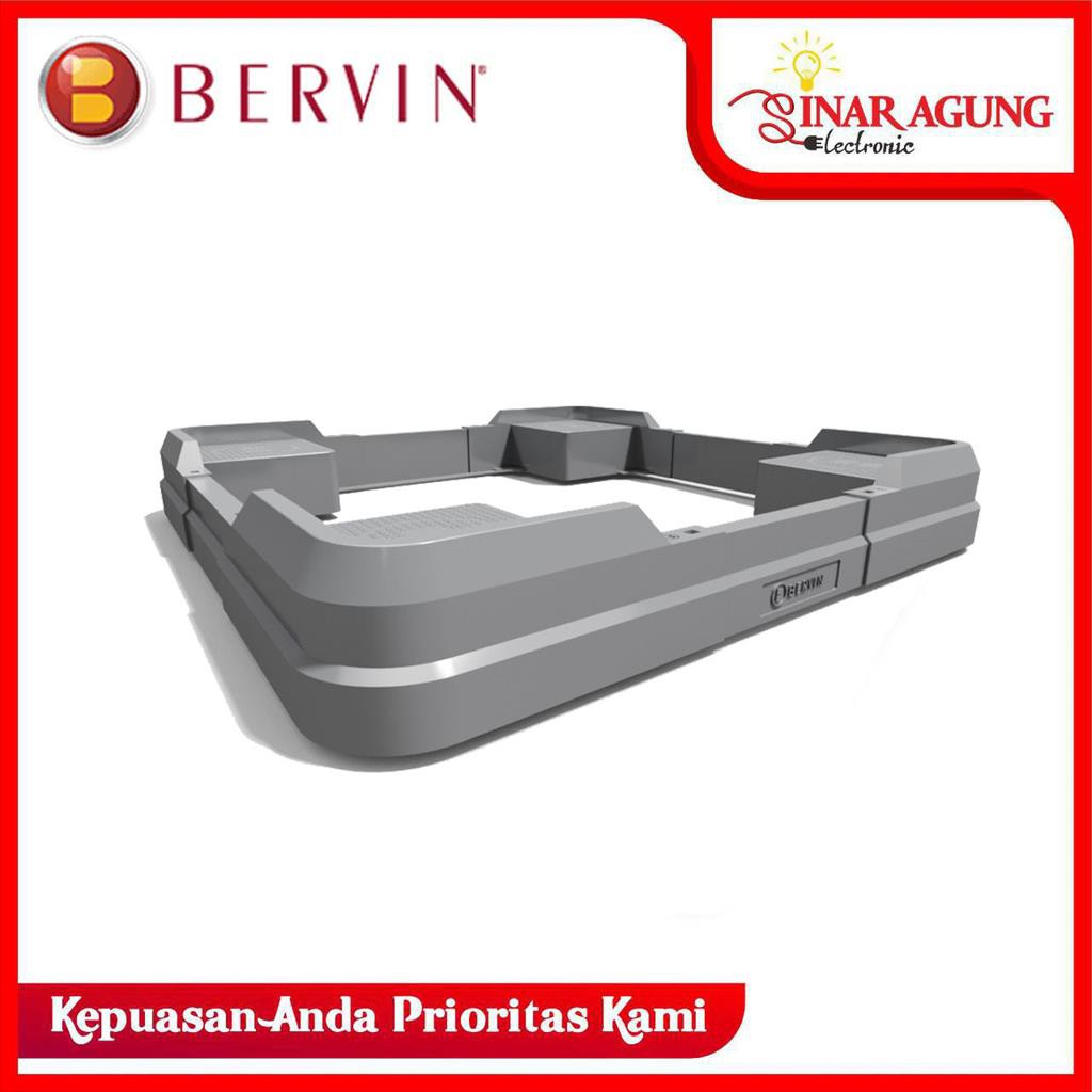 Jual Bervin BOS 70 Stand Lemari Es / Tatakan Kulkas 2 Pintu - Grey ...