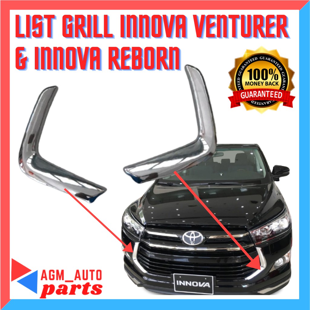 Jual LIS CHROME BUMPER INNOVA REBORN ORIGINAL ( BISA UNTUK UPGRADE ...