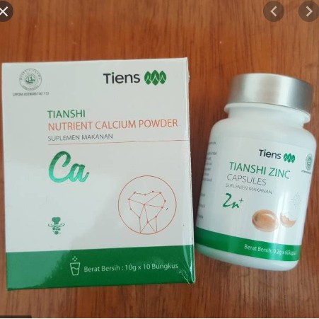 Jual TIENS / Tianshi Original Nutrient Calcium Powder NHCP Isi 10 ...