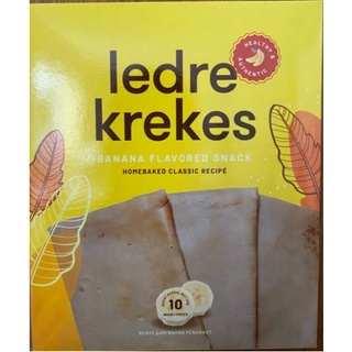 Jual Ledre Pisang Ledre Krekes/ Keripik Pisang/Snack Pisang khas ...