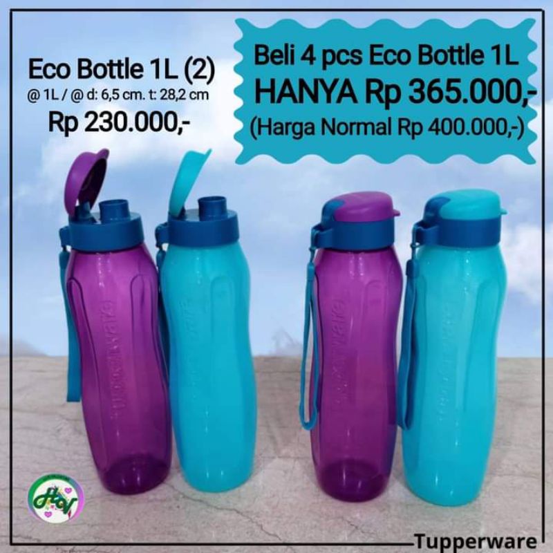 Jual Botol Tupperware 1lt | Shopee Indonesia