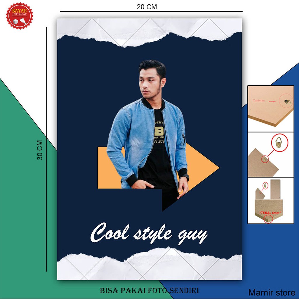 Jual CETAK FOTO CUSTOM KEKINIAN /POSTER FOTO SENDIRI KEKINIAN ...