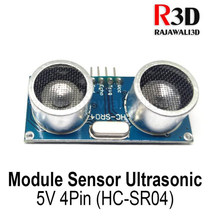 Jual Sensor Ultrasonic Module Modul Sensor Ultrasonik 5v 4Pin HC-SR04 Indonesia|Shopee Indonesia