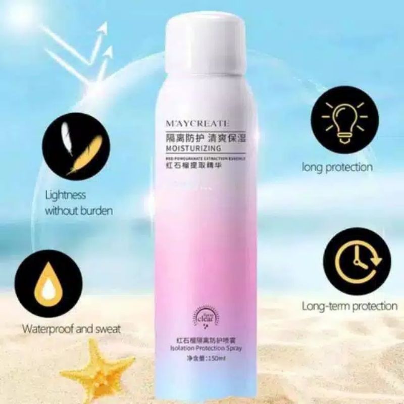 Jual MAYCREATE MOISTURIZING SPRAY ( free bonus ) Indonesia|Shopee Indonesia