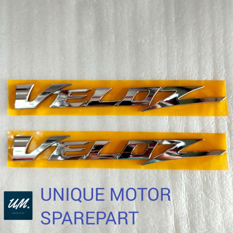 Jual LOGO EMBLEM TULISAN VELOZ ORIGINAL | Shopee Indonesia
