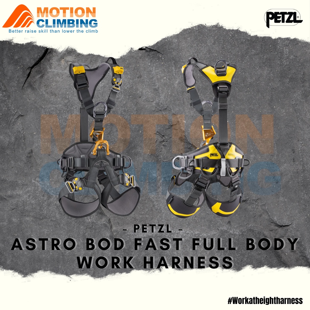 Jual Petzl Astro Bod Fast International Version Full Body Work Harness ...
