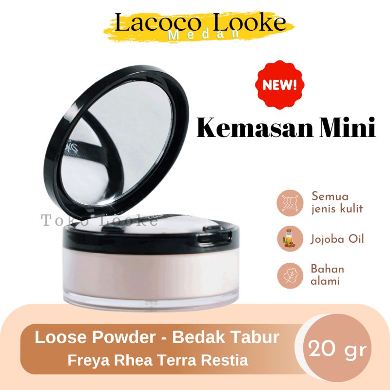 Jual Loose Powder Looke Semua Shades & Kemasan Mini Freya Rhea Terra ...
