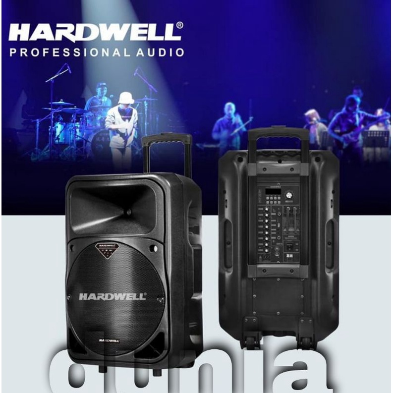 Speaker Portable Wireless Hardwell Powerful 15 Pro Original 15 Inch