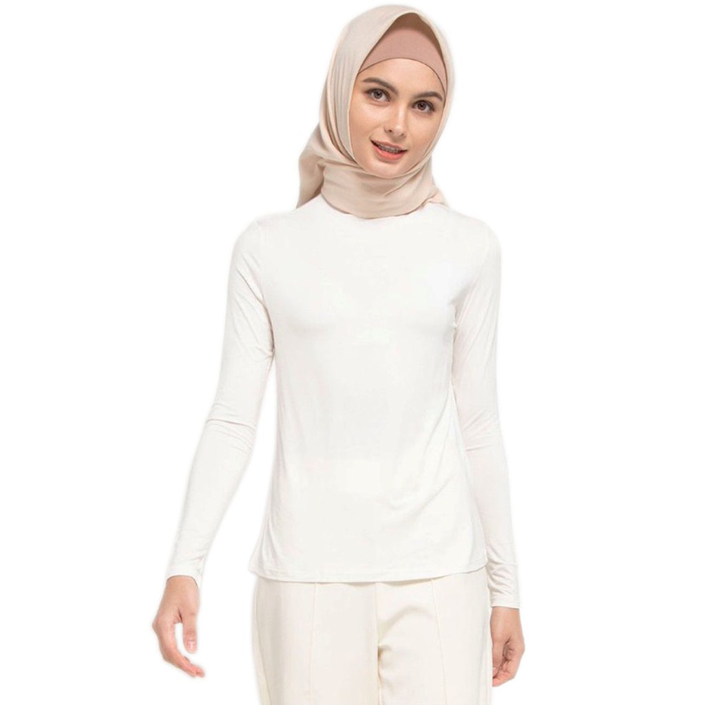 Jual Bess - Kaos Polos Putih Lengan Panjang Wanita Murah / Kaos Hijab ... Jual Bess - Kaos Polos Putih Lengan Panjang Wanita Murah / Kaos Hijab ...