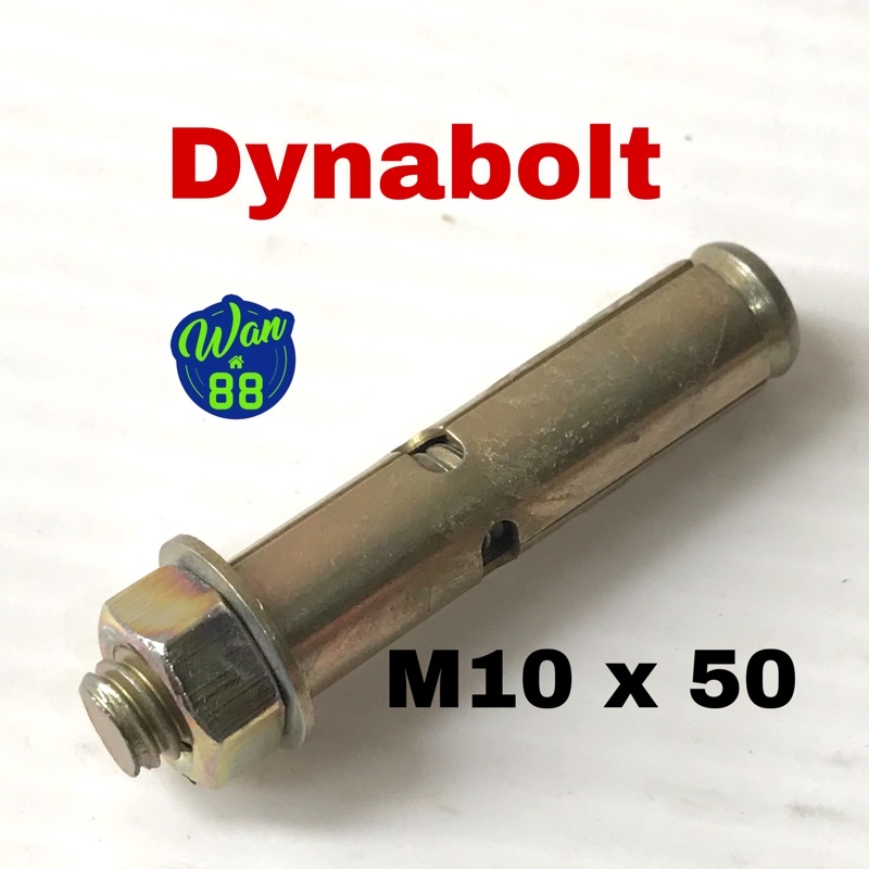 Jual Dynabolt M10x50 Baut Beton Anchor Baut Tanam | Shopee Indonesia