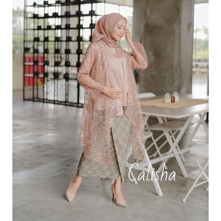 Jual Lembayung Outer by Calisha Kebaya Outer Kebaya Modern Kondangan ...