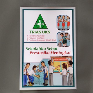 Jual Poster Trias UKS 1 | Poster Trias UKS Sekolah | Shopee Indonesia