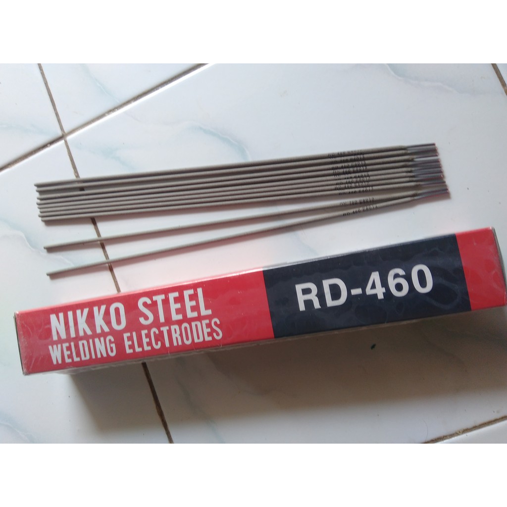 Jual Kawat Las / Elektroda Eceran 1 batang Nikko Steel RD 460 2.0 mm ...