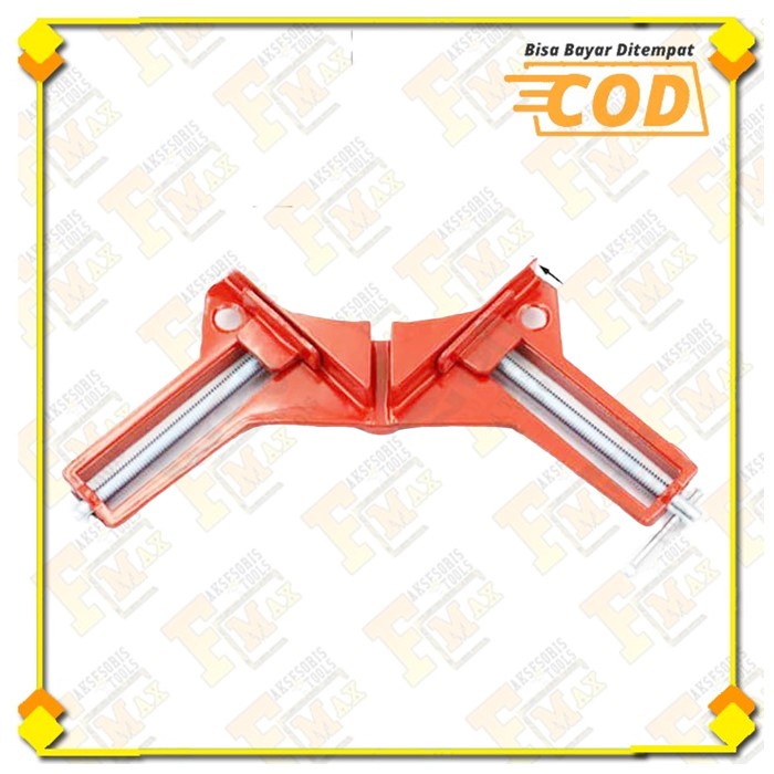 Jual Klem Siku 90 Derajat clamp Besi Klem Sudut Bingkai Kayu Corner ...