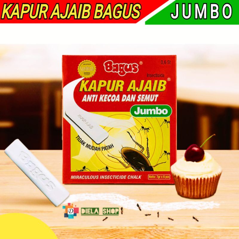 Jual Bagus Kapur Ajaib Jumbo anti semut dan kecoa (Kotak Merah ...