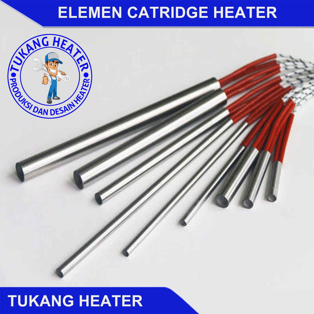 Jual Catridge Heater Elemen Pemanas ukuran diameter Pipa 12 mm x ...