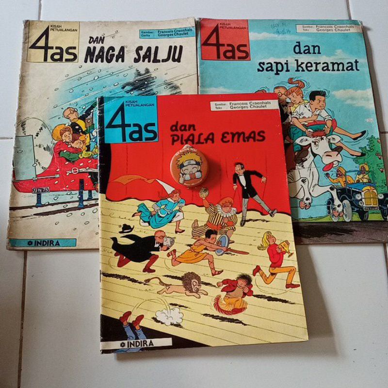 Jual komik eropa- kisah petualangan 4as | Shopee Indonesia