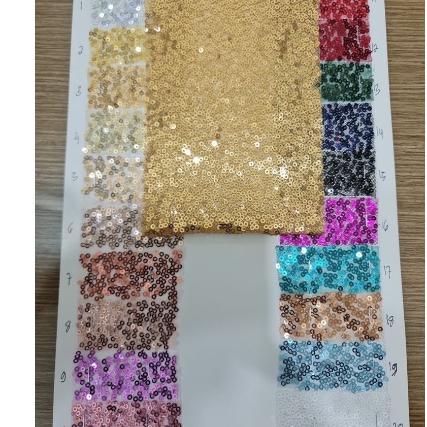 Jual Kain Sequin 1000 Payet | Shopee Indonesia