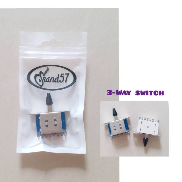 Jual 3 way switch gitar alpha lever switch 3 way strat gitar ...