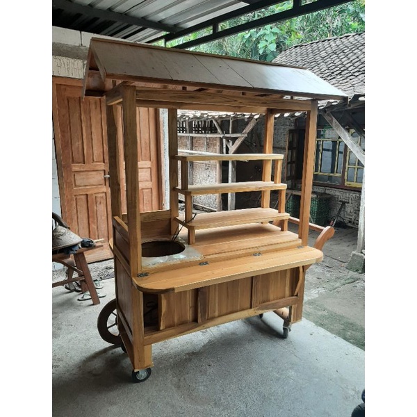 Jual gerobak booth unik/CUSTOM | Shopee Indonesia