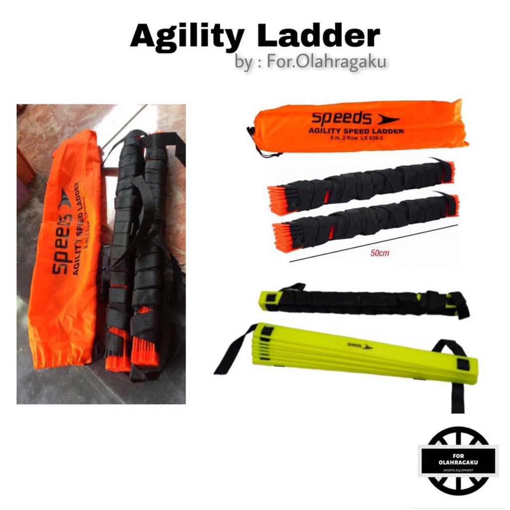 Jual Leader Drill Alat Latihan Kelincahan Latihan Sepakbola (8 meter ...
