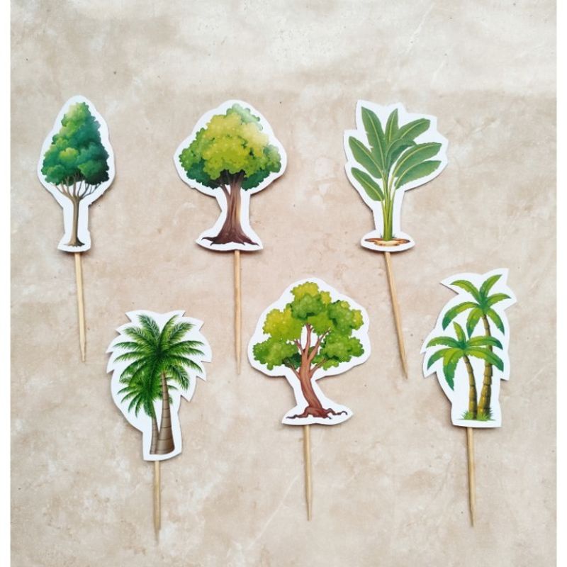 Jual mini topper toper hiasan tusukan kue cake cupcake cup cake nasi ...