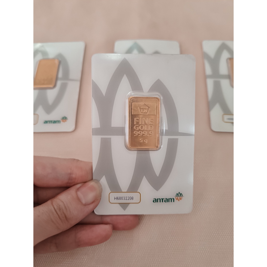 Jual 5 GRAM LM LOGAM MULIA EMAS ANTAM REINVENTED PRESS TERBARU CERTIEYE ...