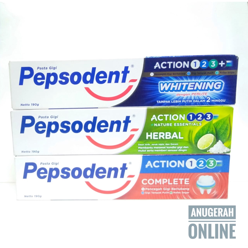 Jual Pasta Gigi Pepsodent 190 g | Shopee Indonesia