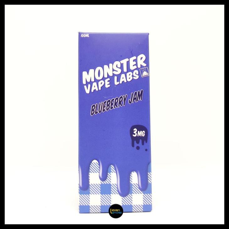 Jual Monster Vape Labs Blueberry Jam 3mg 100ml By Jam Monster Usa