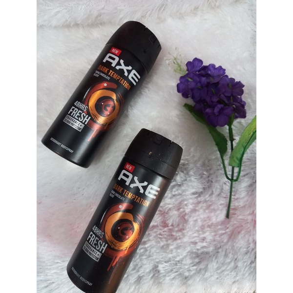 Jual Axe men deodorant bodyspray 135ml black parfum dark temptation ...