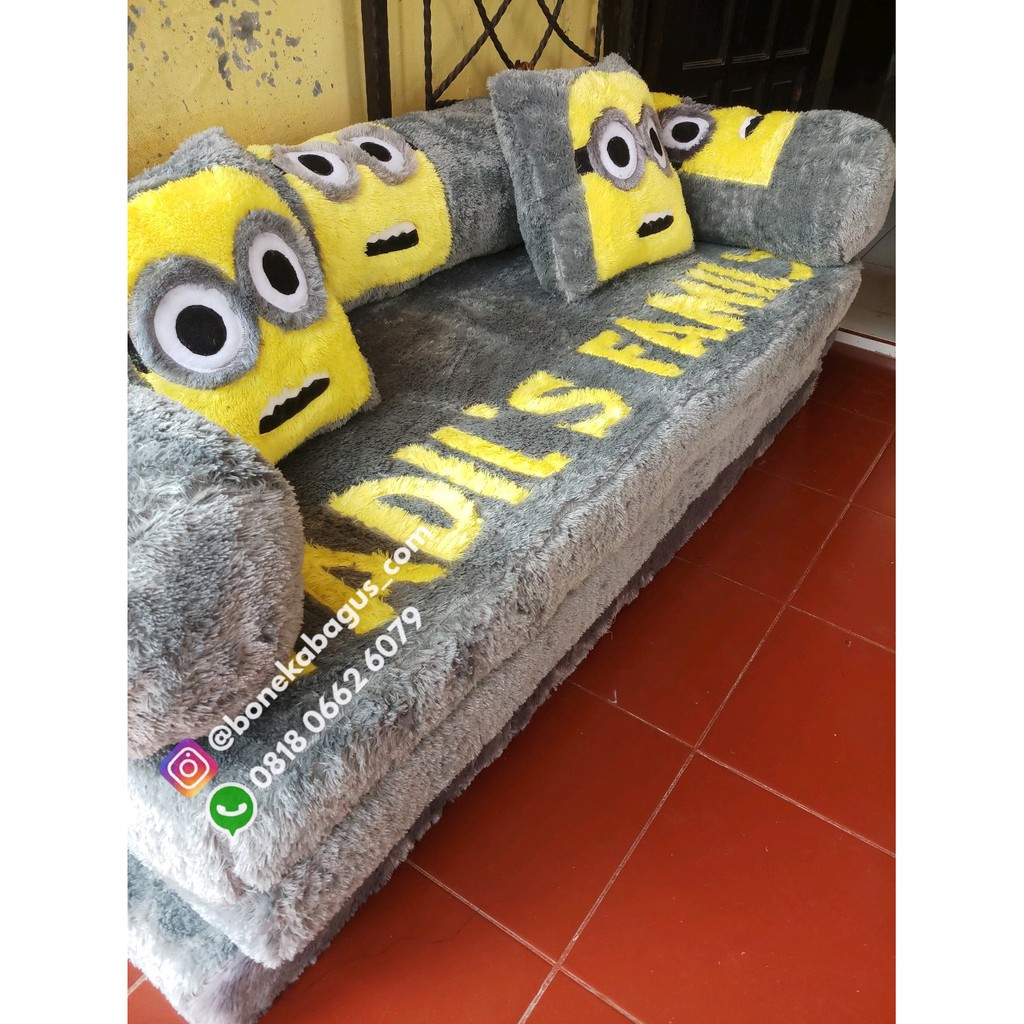 Sofa Bed Karakter Minion | Baci Living Room