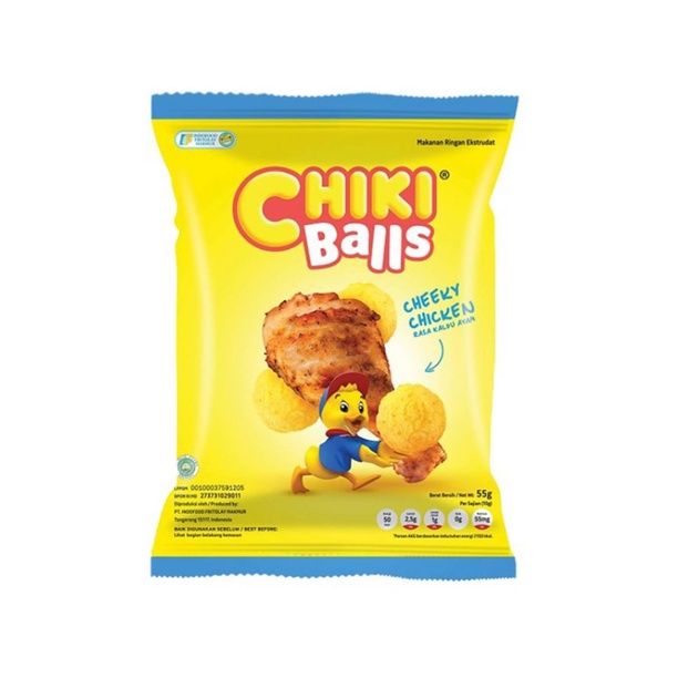 Jual Chiki Balls Snack Chicken 55 gr | Shopee Indonesia