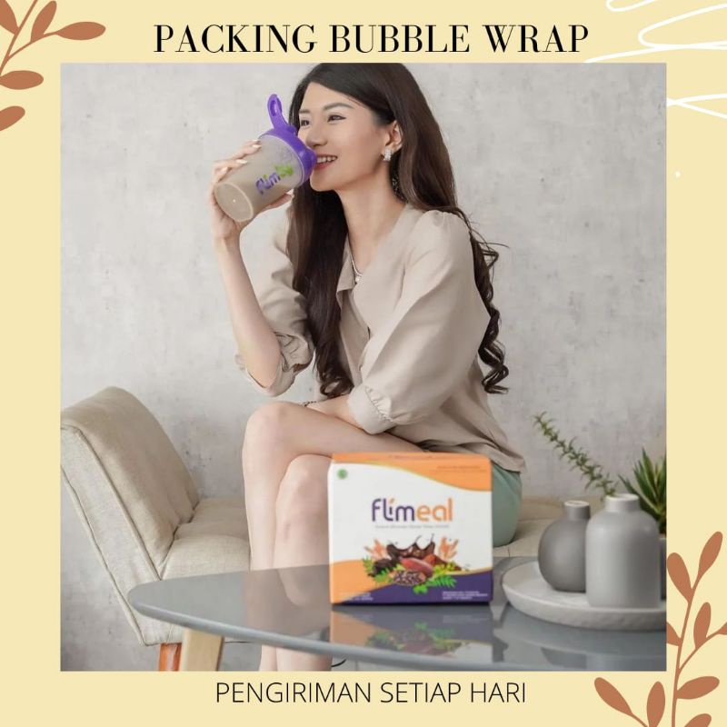 Jual Flimeal 1 Sachet Eceran Meal Replacement Rasa Coklat Vegan | Flimeal Rasa Coklat Susu ...