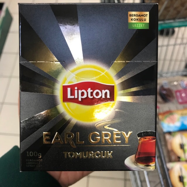 LIPTON Earl Grey Tea TURKEY turkish tea bargamot 100 gram teh turki ...
