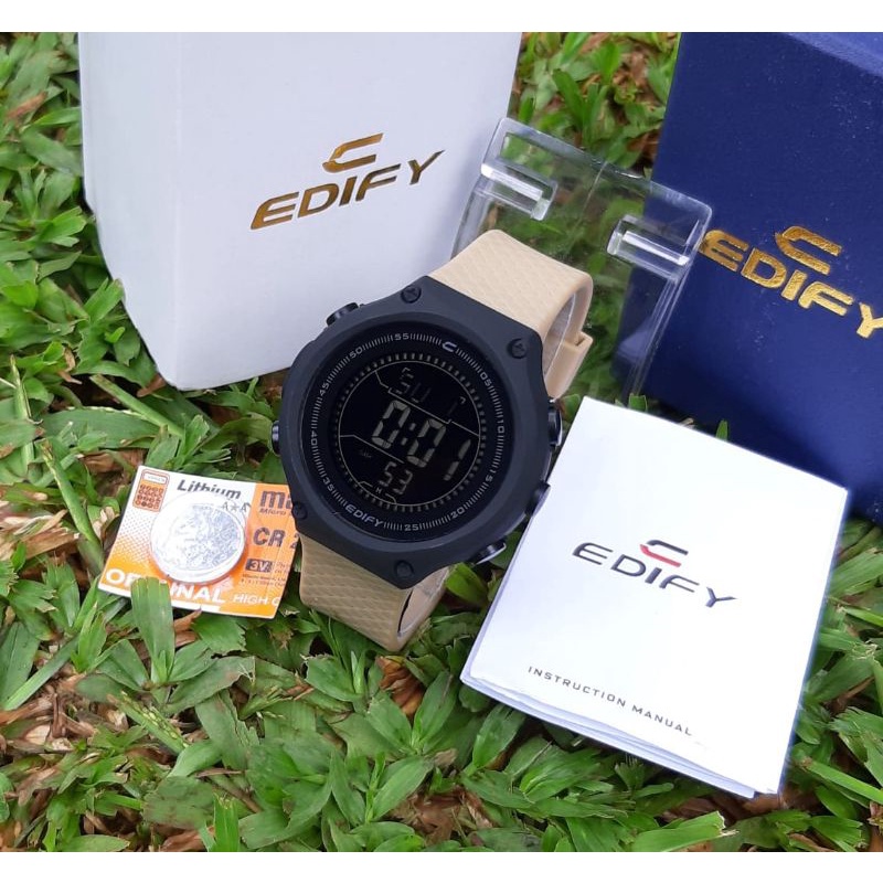 Jual Jam tangan original EDIFY bergaransi bisa buat menyelam cream ...