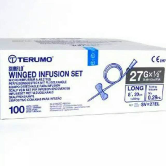 Jual Winged infusion set no 27 terumo | Shopee Indonesia