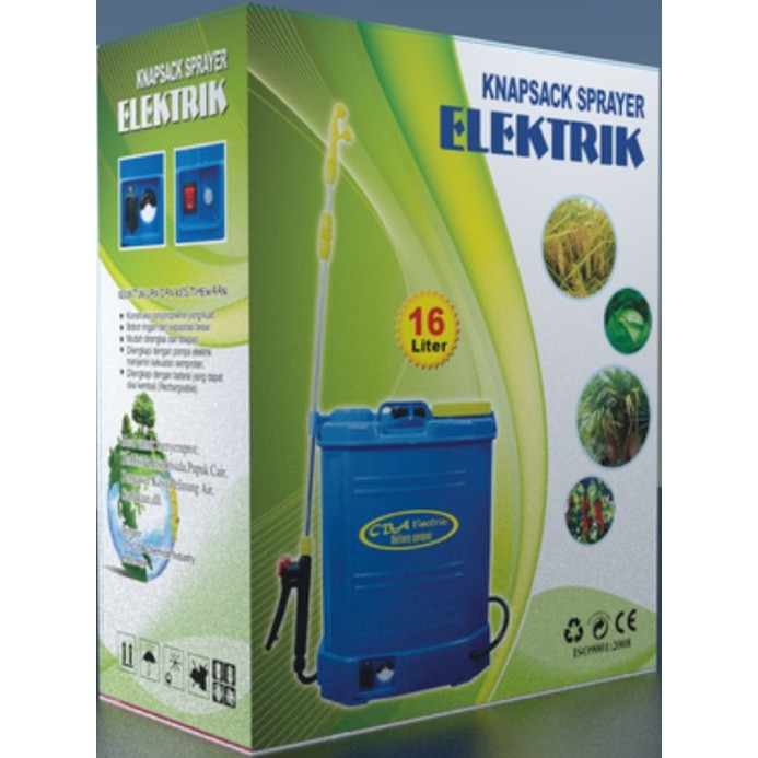 Jual Tank Semprot / Spray Sprayer elektrik Semprot Elektrik merk CBA ...