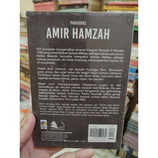 Jual TOKOH SASTRA/TOKOH NASIONAL/TOKOH PERGERAKAN/BUKU AMIR HAMZAH/BUKU ...