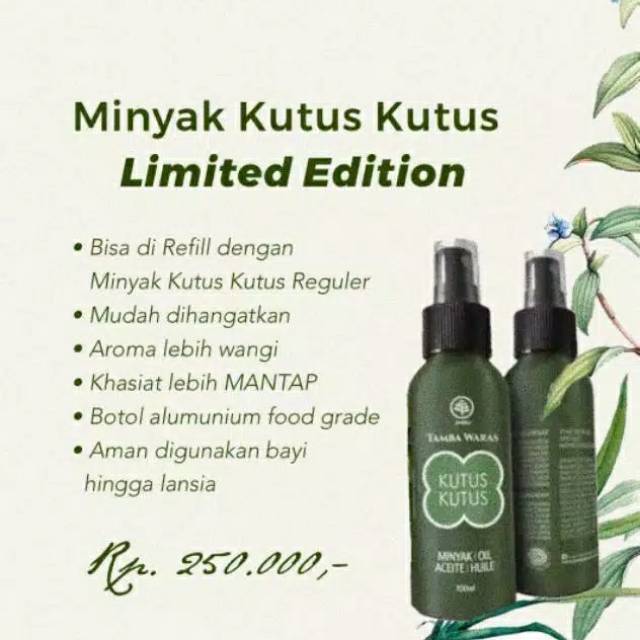 Jual Minyak kutus-kutus original limited edition | Shopee Indonesia Jual Minyak kutus-kutus original limited edition | Shopee Indonesia