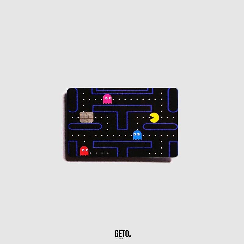 Jual Pacman | GETOCARDS ( Skin / Sticker untuk kartu ATM ) | Shopee ...