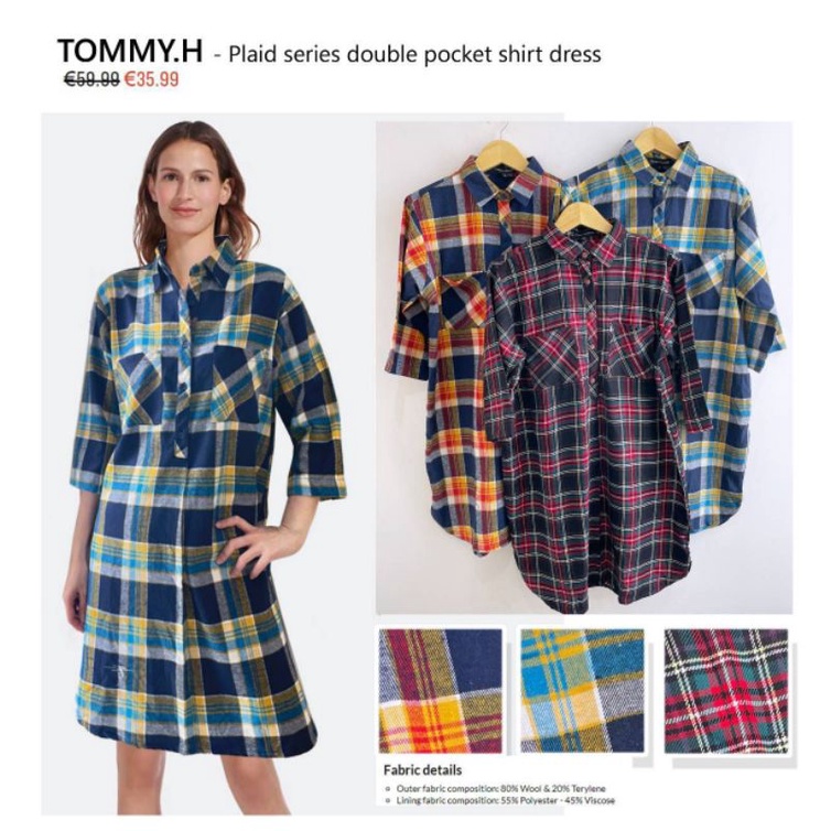 Jual tmh plaid | Shopee Indonesia