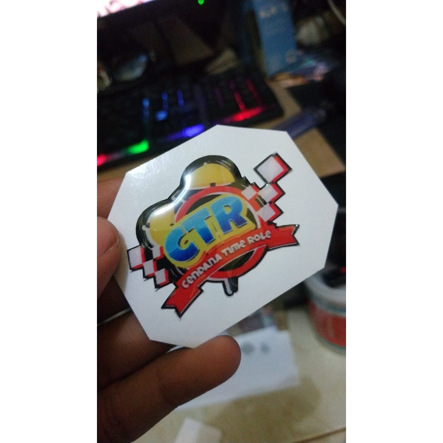 Jual STICKER TIMBUL CUSTOME UKURAN 5CM | Shopee Indonesia