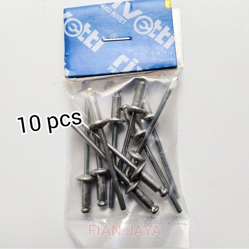 Jual Jual Paku rivet 423 untuk alumunium baja ringan galvalum dll ...
