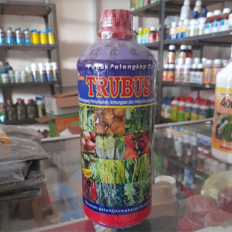Jual pupuk cair trubus 1liter masa pertumbuhan pembungaan dan pembuahan ...