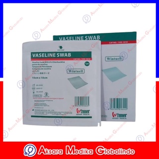 Jual VASELINE SWAB PER BOX ISI 10'S / WINTULL (SEPERTI LOMATUL ...