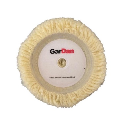 Jual Wool Poles Buffing Pad 7 Inch 180mm "GarDan" for Compounding ...